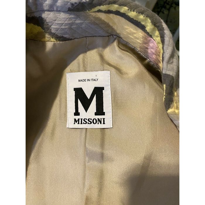 Missoni $640 M Missoni 42 6 Pea Coat Jacket Trench Quilted Mod 60’s | Grailed