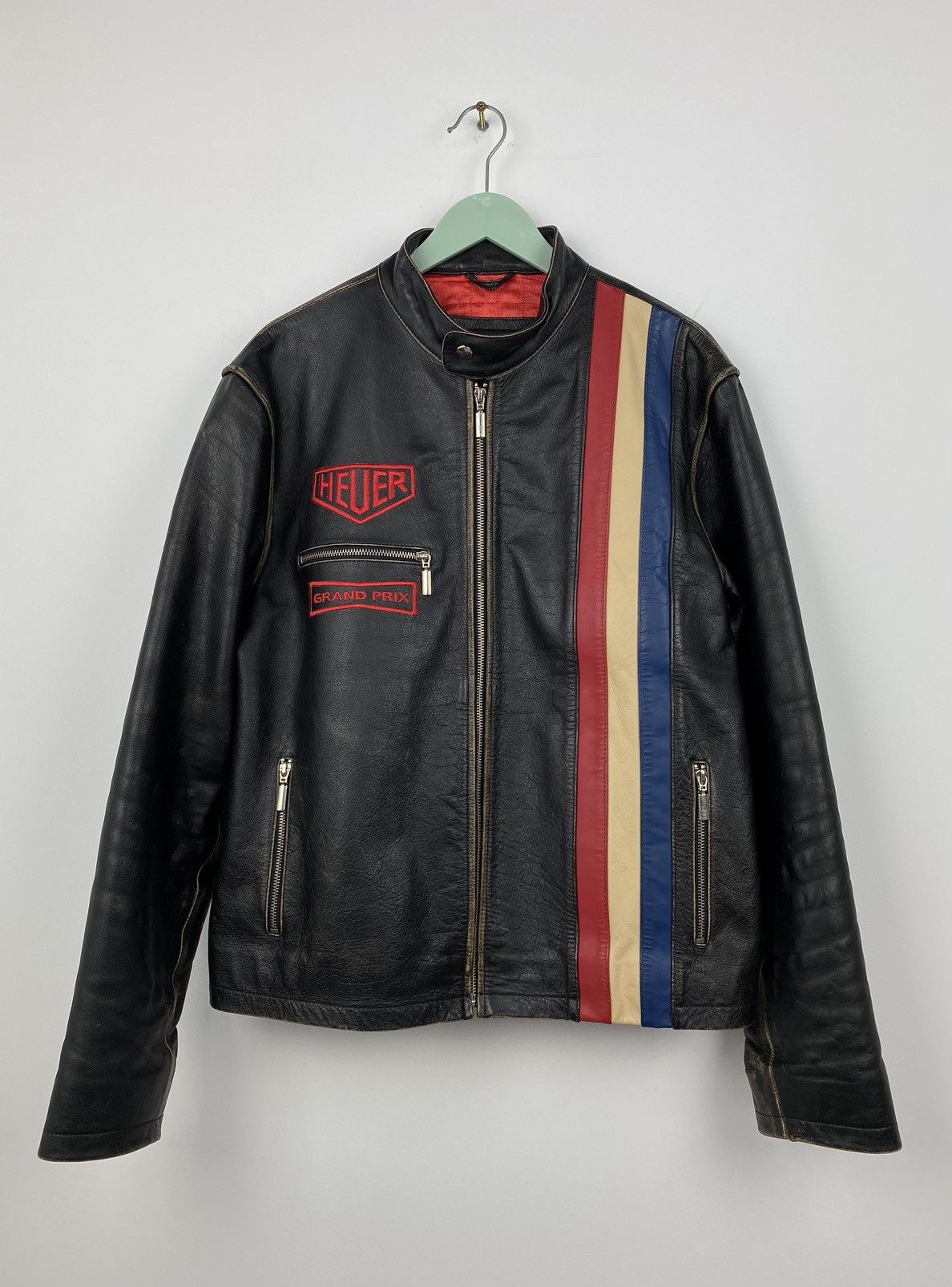 Formula 1 × Tag Heuer × Vintage Vintage Hauer Grand Prix Dakota Leather ...