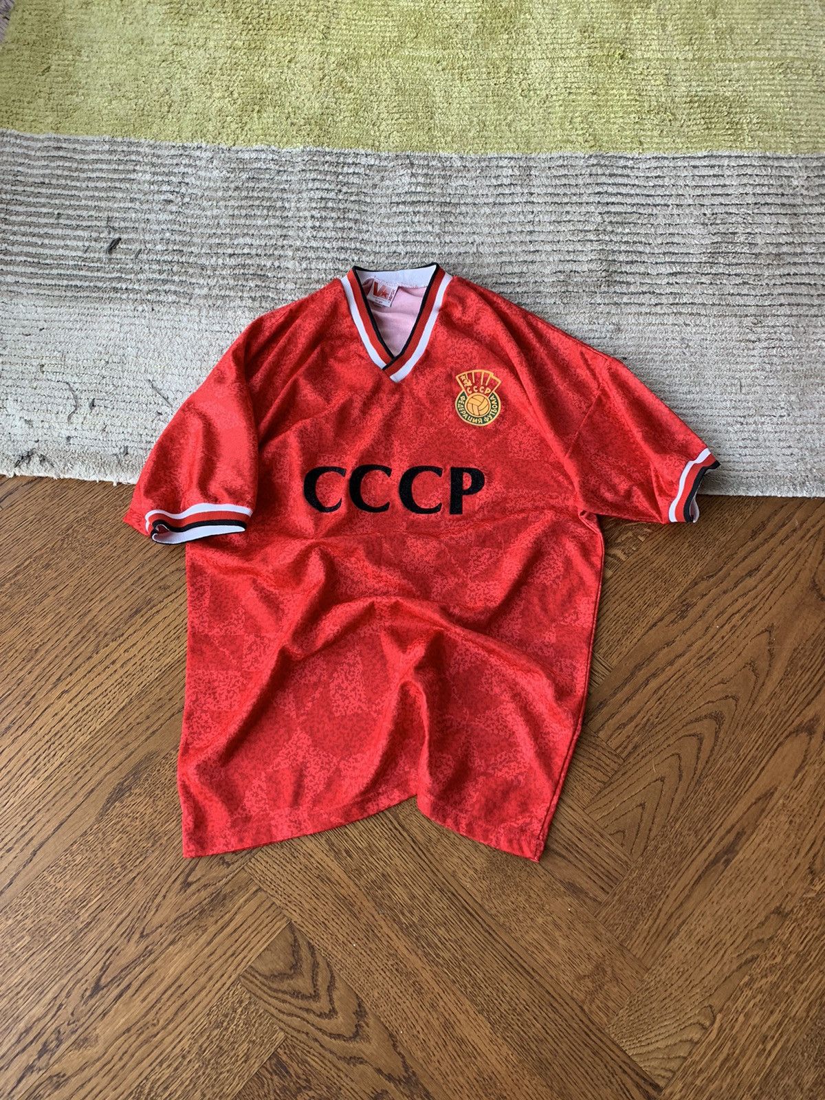 Vintage Vintage CCCP Soviet Union Soccer Jersey Russia 80s Volga | Grailed