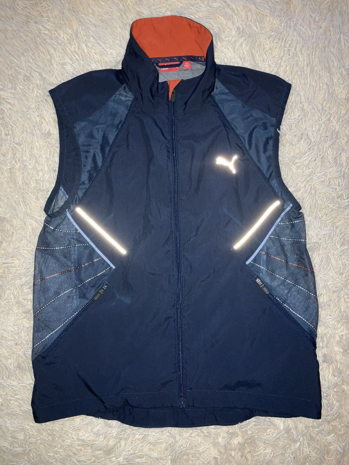 Puma RARE! Reflective work PUMA Vest | Grailed