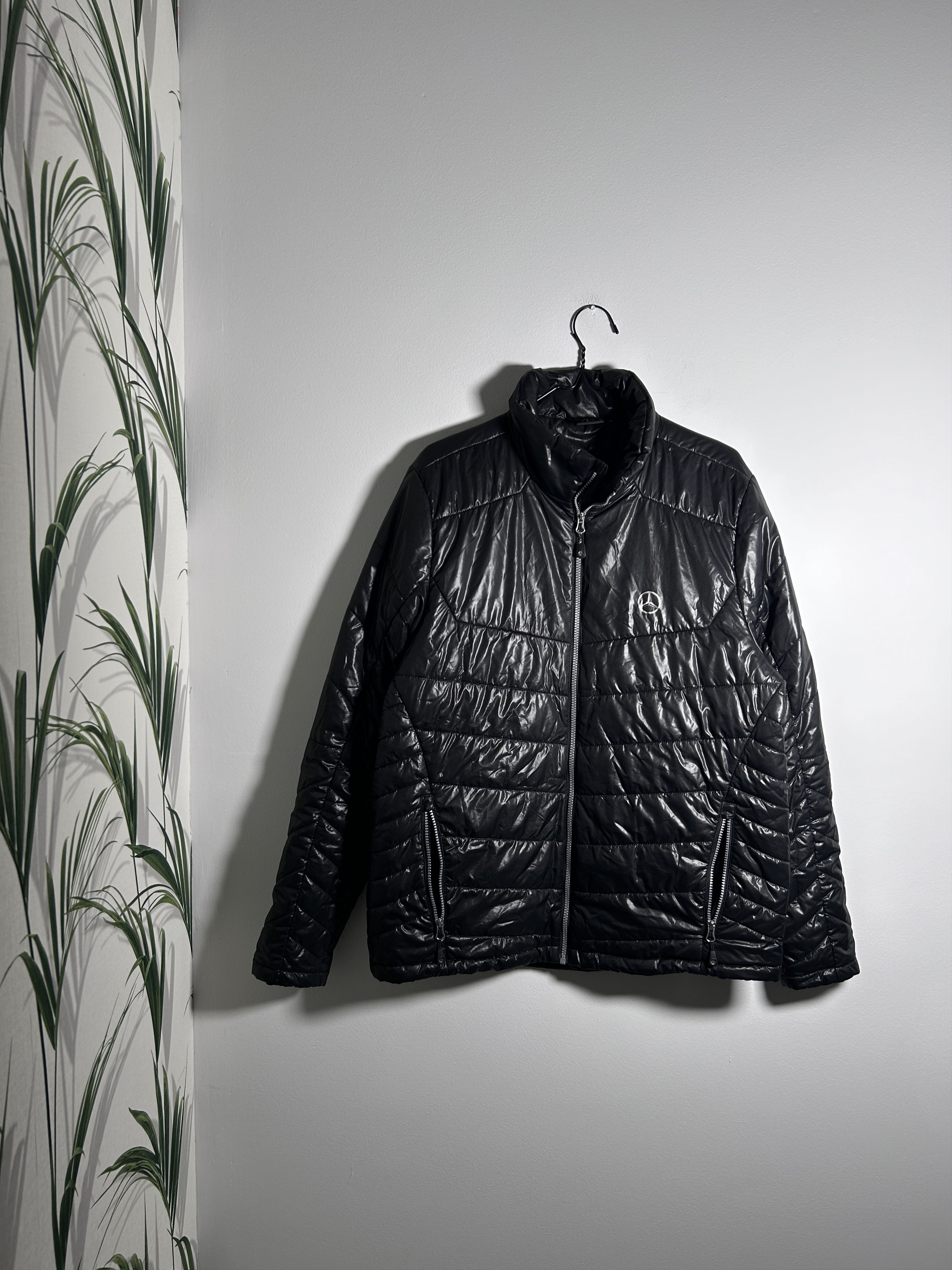 Mercedes-Benz × Streetwear Mercedes Benz Puffer Jacket XL Size | Grailed