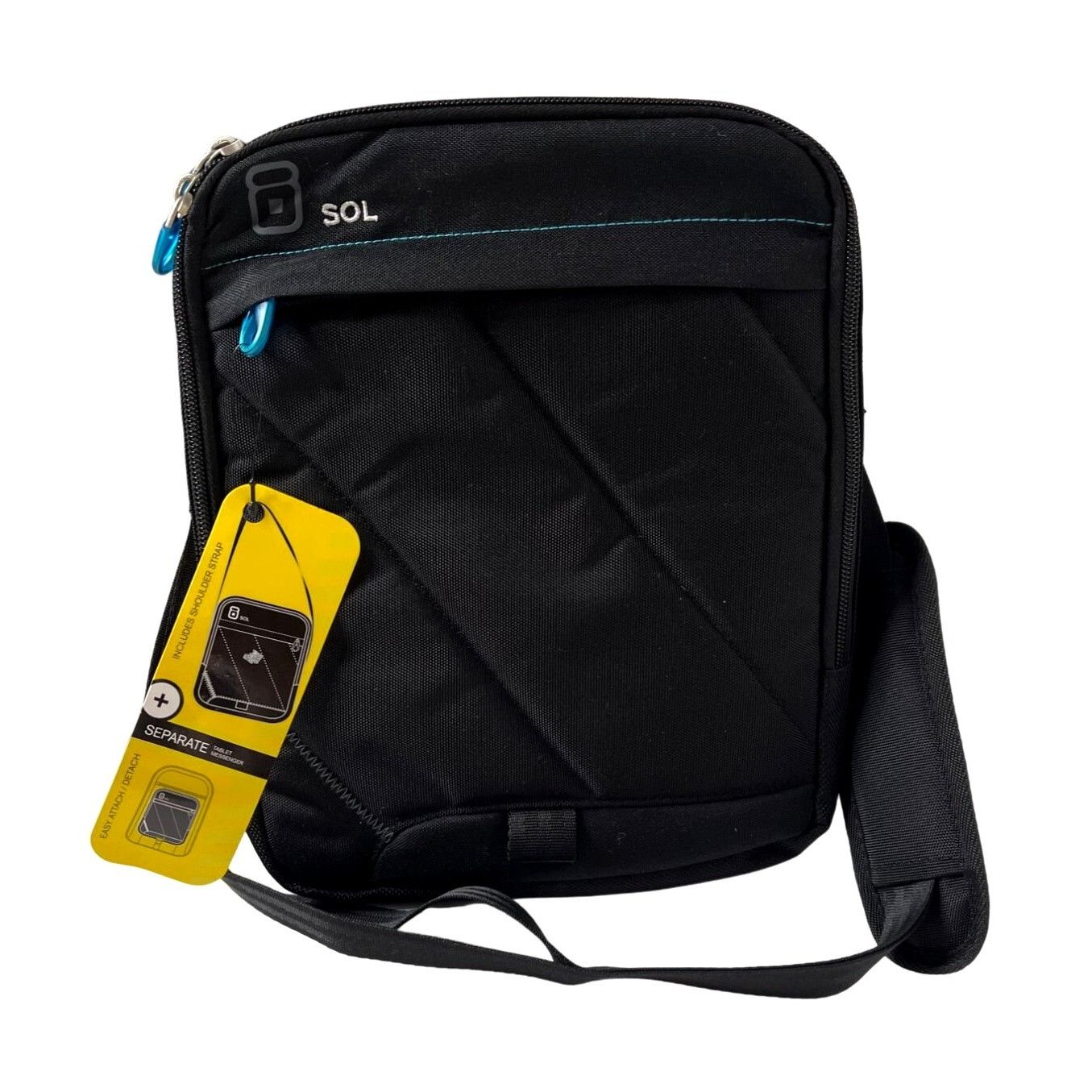 Sols New SOL Computer iPad / Tablet Shoulder Messenger Bag Black | Grailed