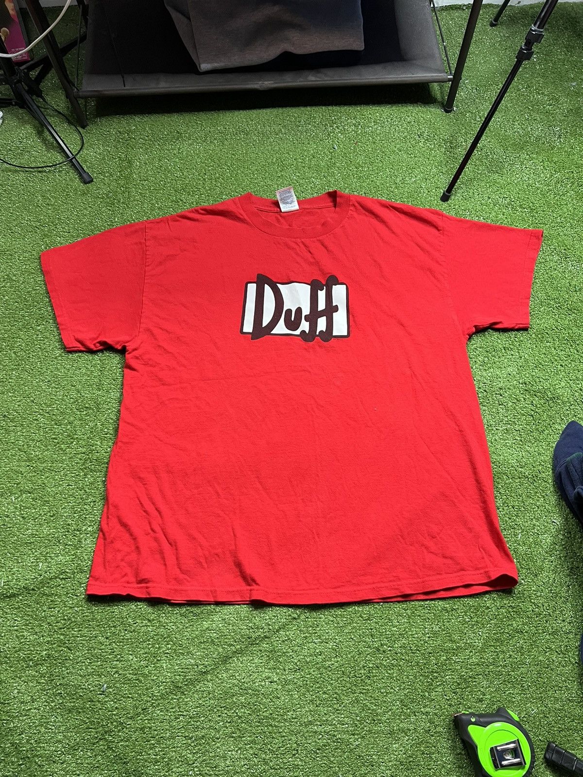The Simpsons × Vintage vintage duff beer the simpsons red television ...