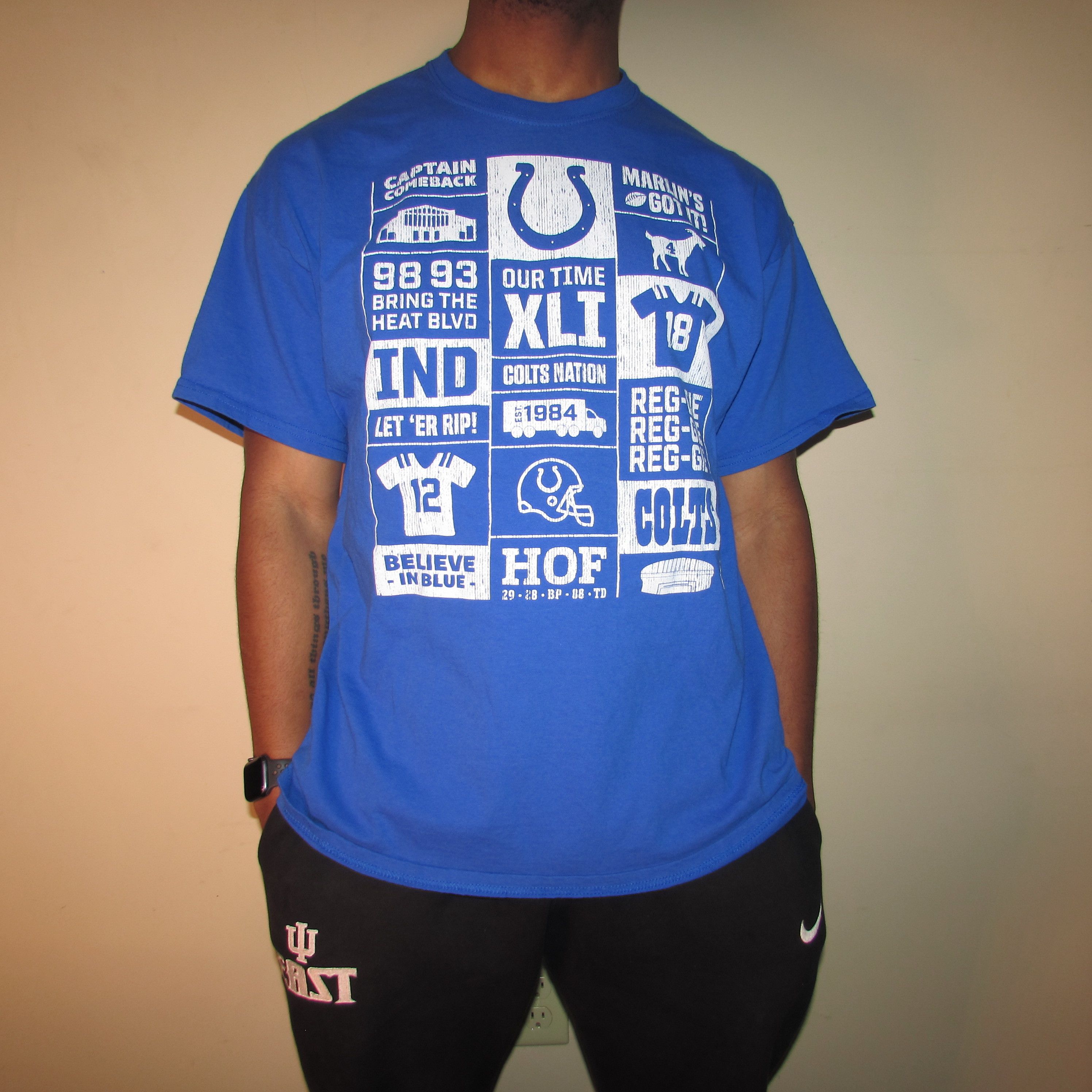 Gildan Vintage Colts 35 Years T-Shirt | Grailed