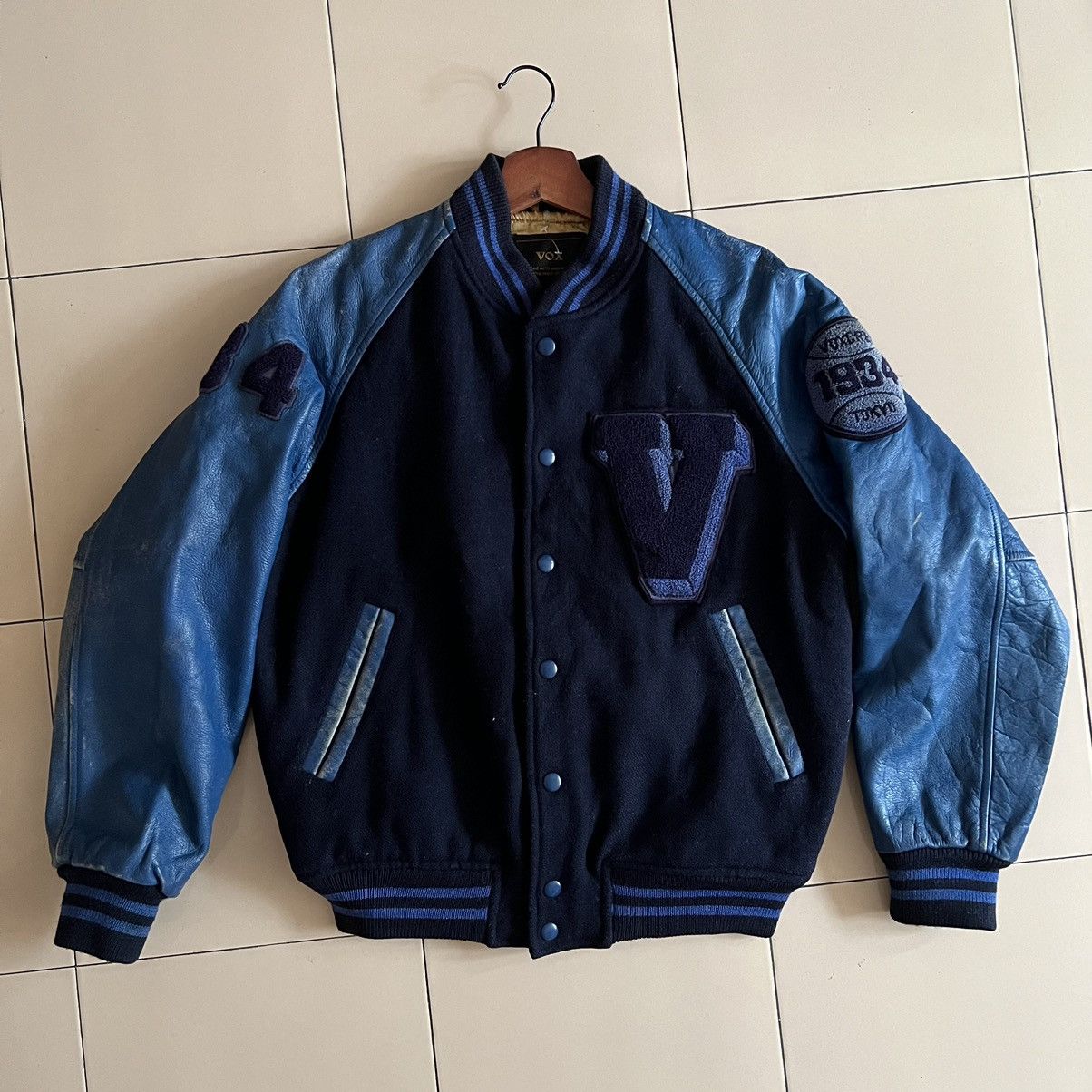 Varsity Jacket × Vintage 💥last drop💥Vintage Varsity Jacket VOXCREW 1934 ...