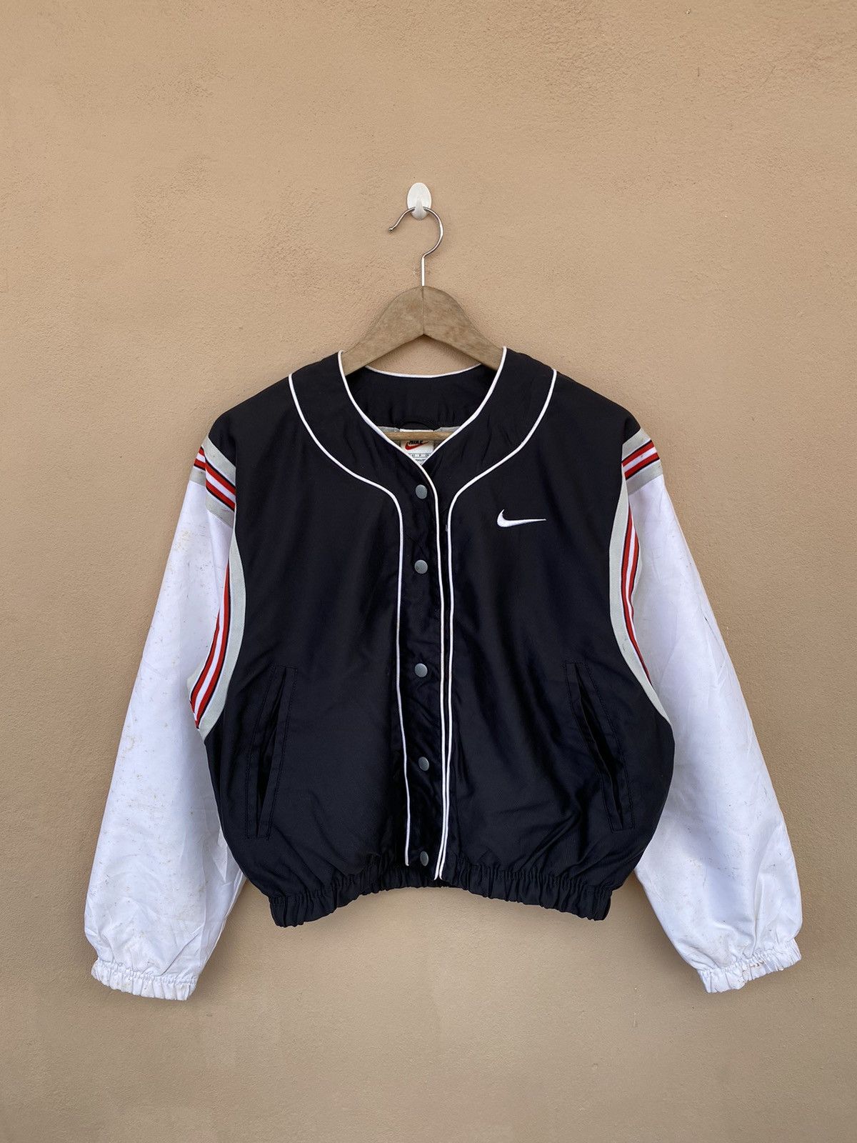 Nike × Varsity Jacket × Vintage Vintage Nike Varsity Jacket | Grailed