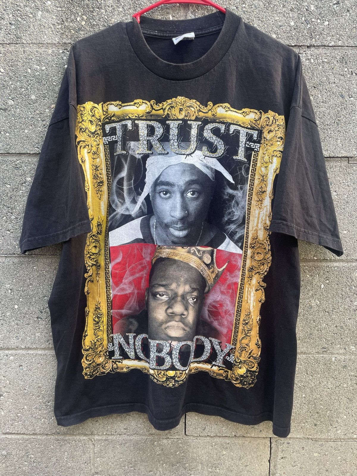 Vintage Vintage 2pac Shakur Notorious B.I.G “ Trust Nobody “ Rap Tee ...
