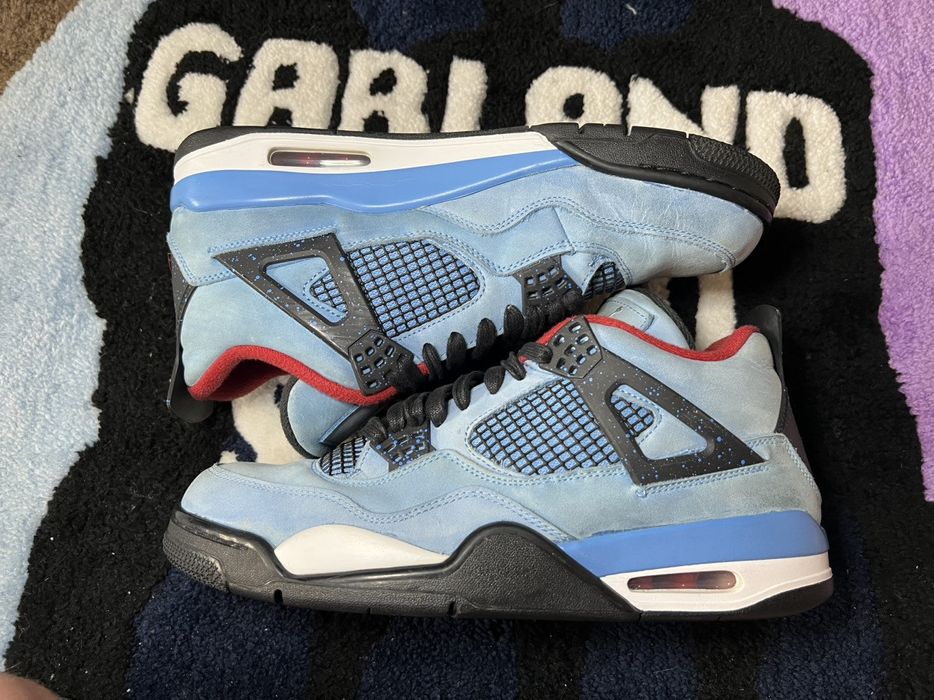 Travis Scott Air Jordan 4 x Travis Scott Blue | Grailed