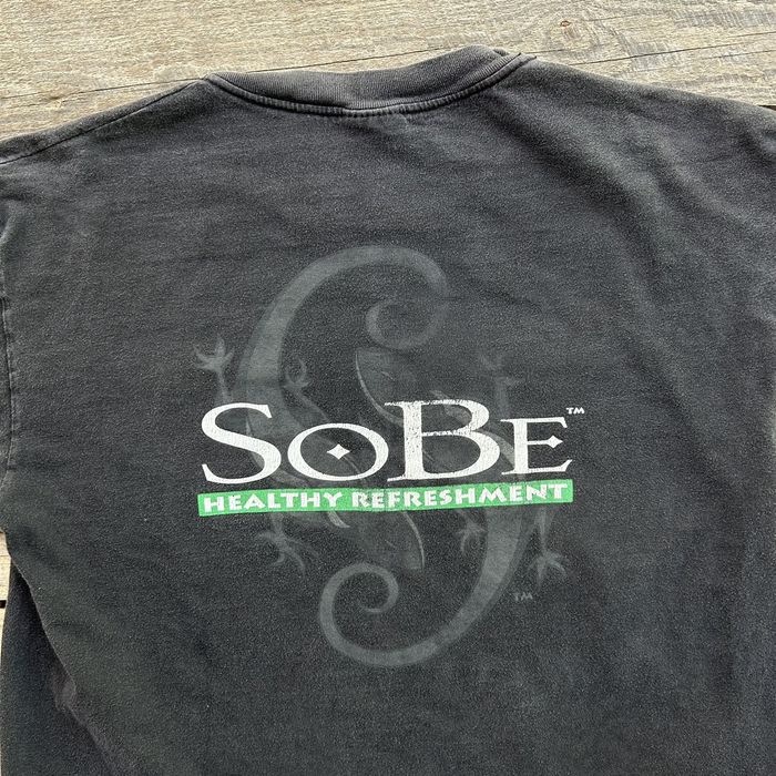 Vintage Vintage 90s Faded SoBe Healthy Refreshment Drink T Shirt | Grailed