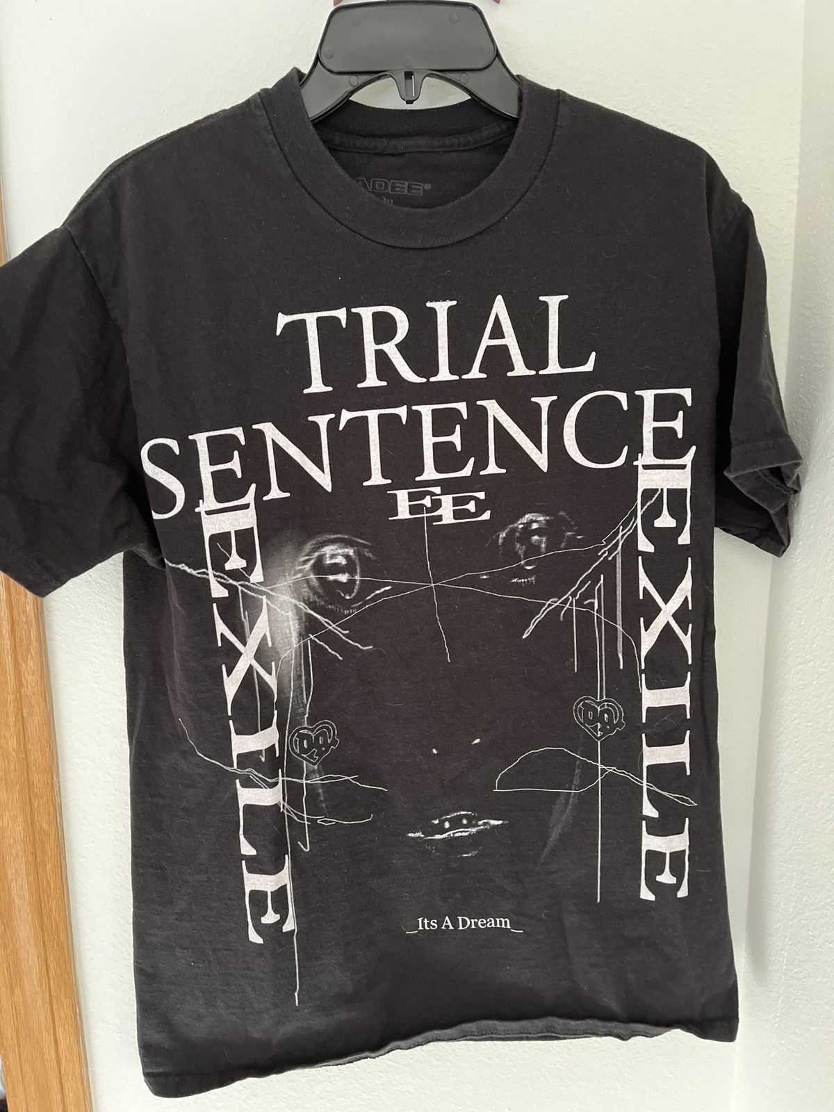 Band Tees Bladee Trial Sentence black T-Shirt | Grailed