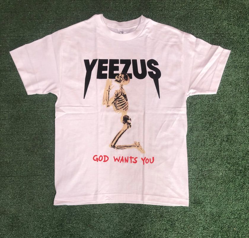 Vintage Begging skeleton/ god wants you | Grailed
