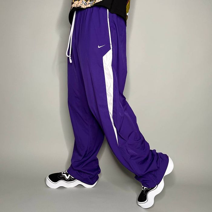 Nike Vintage Nike Sweatpants Grape Purple Polyester Swoosh 90s | Grailed