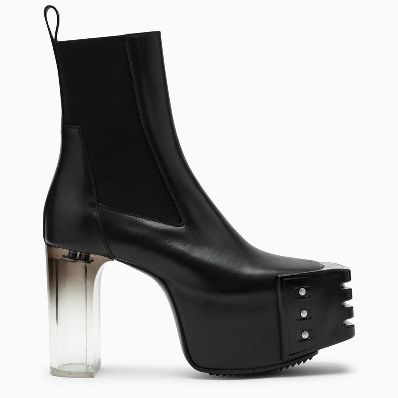 Rick Owens Rick Owens Black platform boot | Grailed