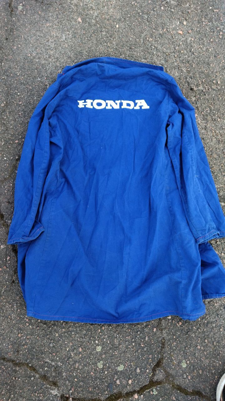 Honda × Racing × Workers Vintage Honda work wear long with belt | Grailed