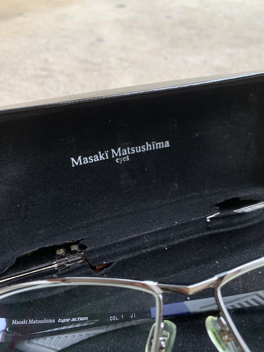 Masaki Matsushima MASAKI MATSUSHIMA EYES MFS-127 TITANIUM FRAMES ...