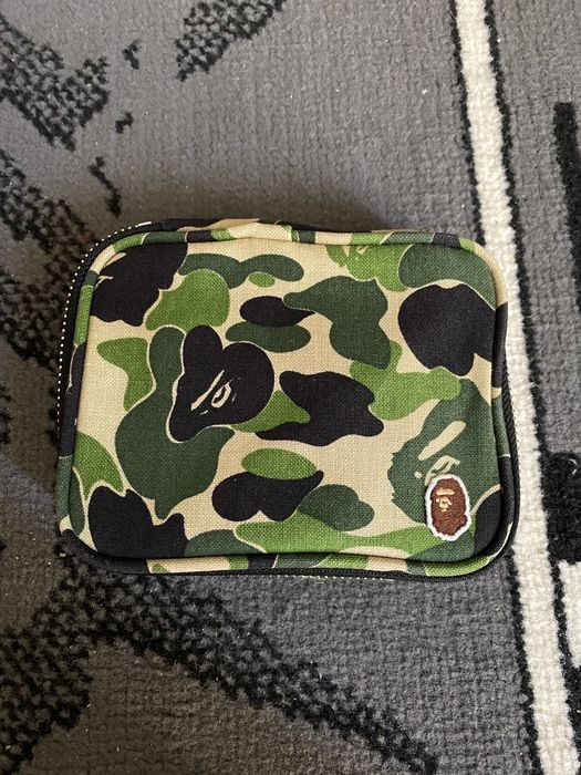 Bape ABC Camo Pouch | Grailed