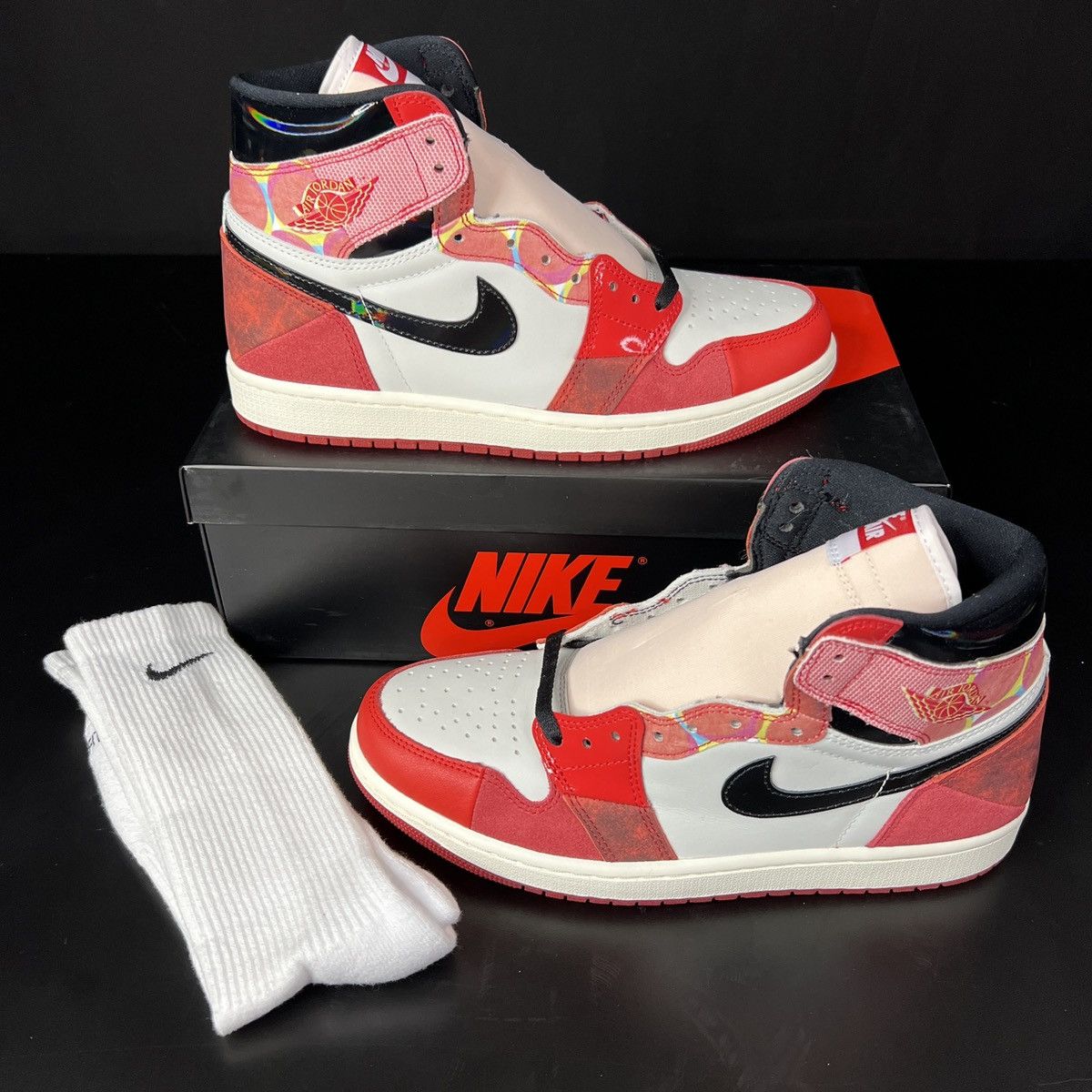 Nike Marvel x Nike Air Jordan 1 Hi OG x Spider-Man: Next Chapter | Grailed