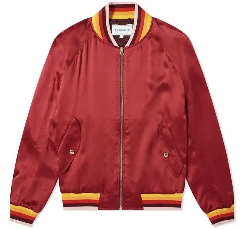 Casablanca Casablanca Morocco Embroidered Bomber Jacket | Grailed