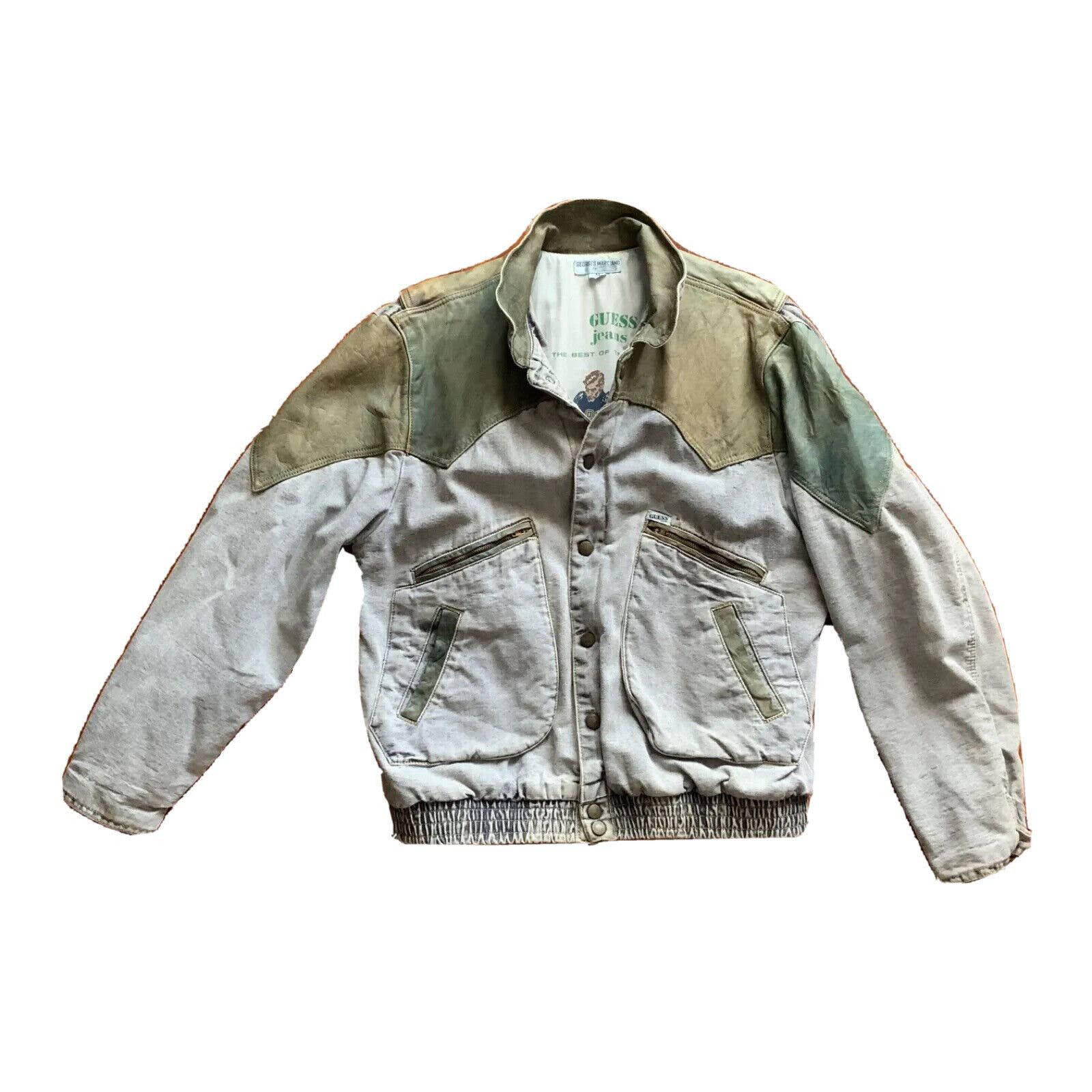 Guess Vintage 80's BTTF Jeans Denim Jacket Sz Med Marty Mcfly | Grailed