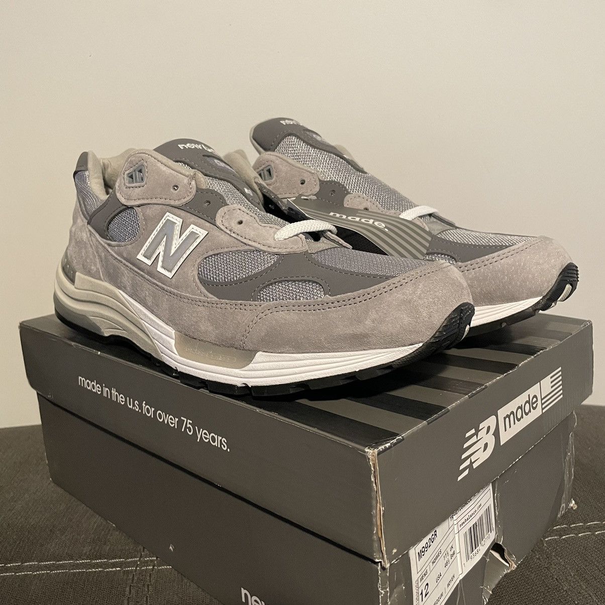 New Balance Deadstock New Balance 992 Grey M992GR Size Men’s US 12 ...
