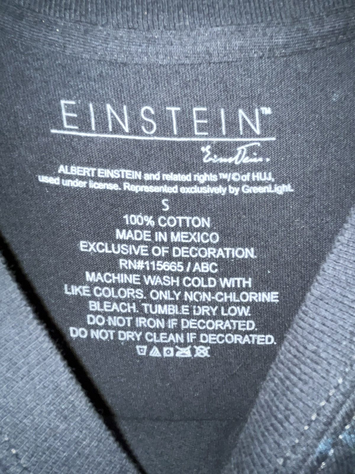 Vintage Einstein T-Shirt - Officially Licensed Albert Einstein Merch ...