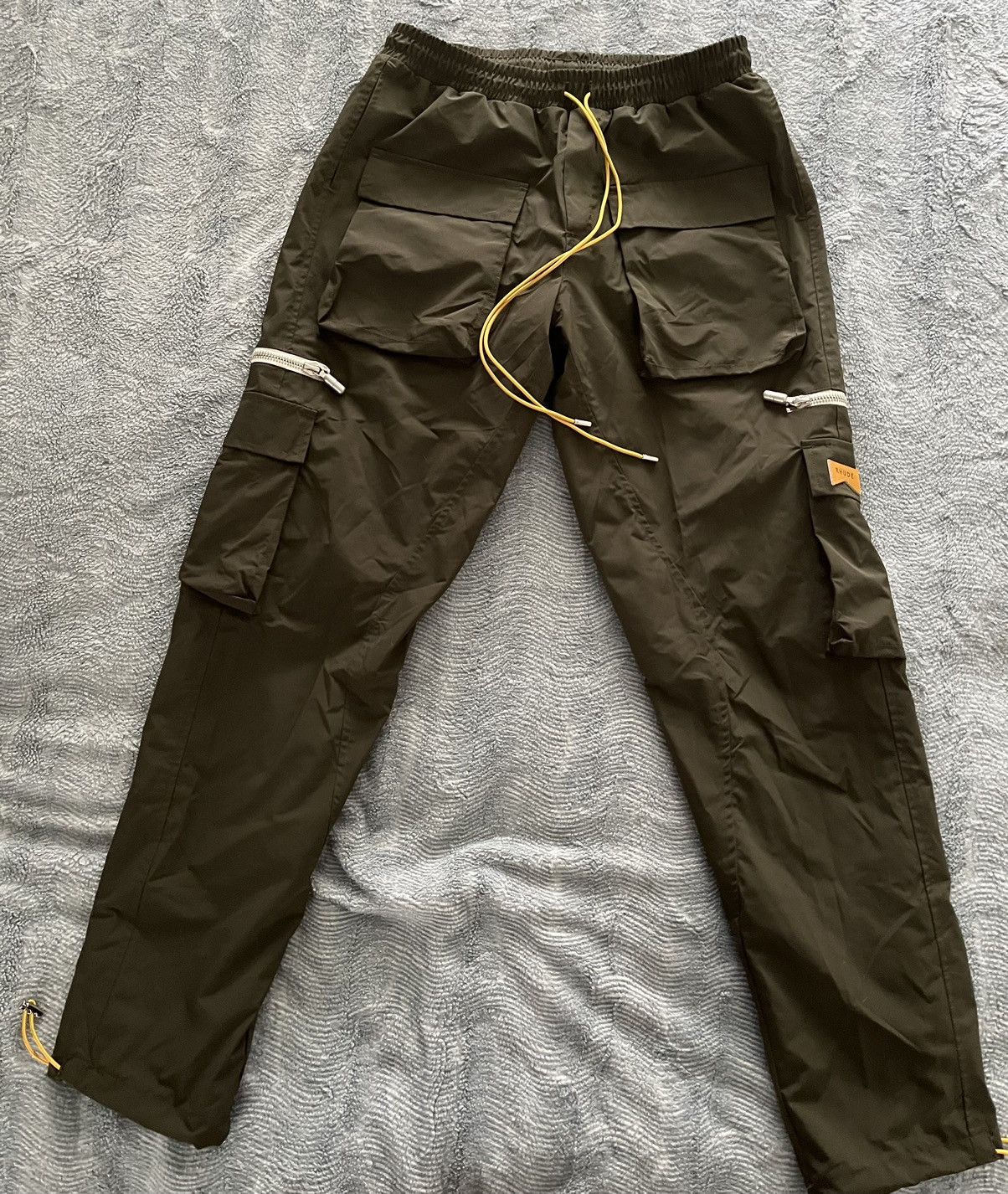 Rhude Rhude sport cargo pants terrarium moss | Grailed