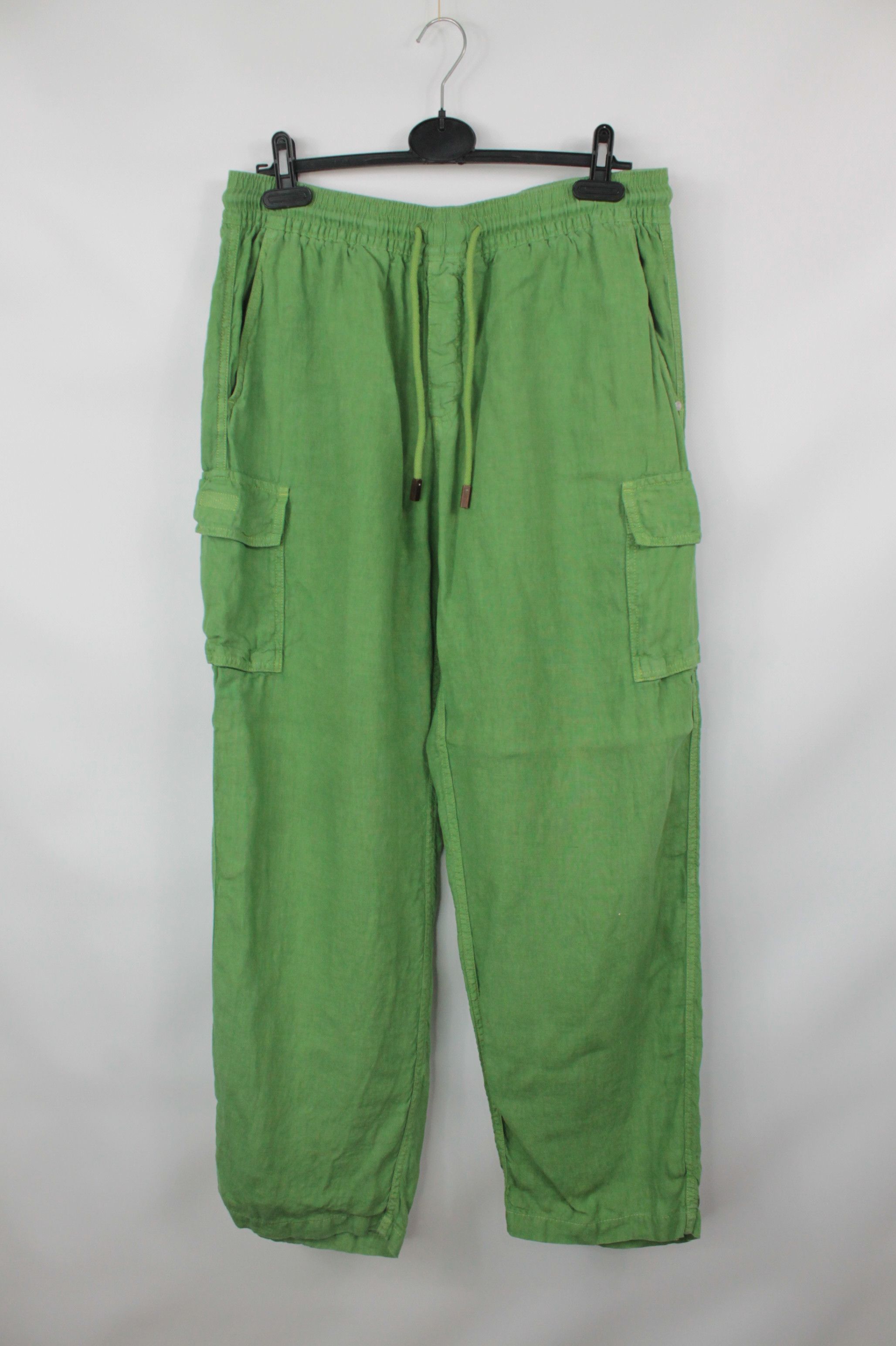 Vilebrequin Vilebrequin Linen Cargo Green Pants Grailed