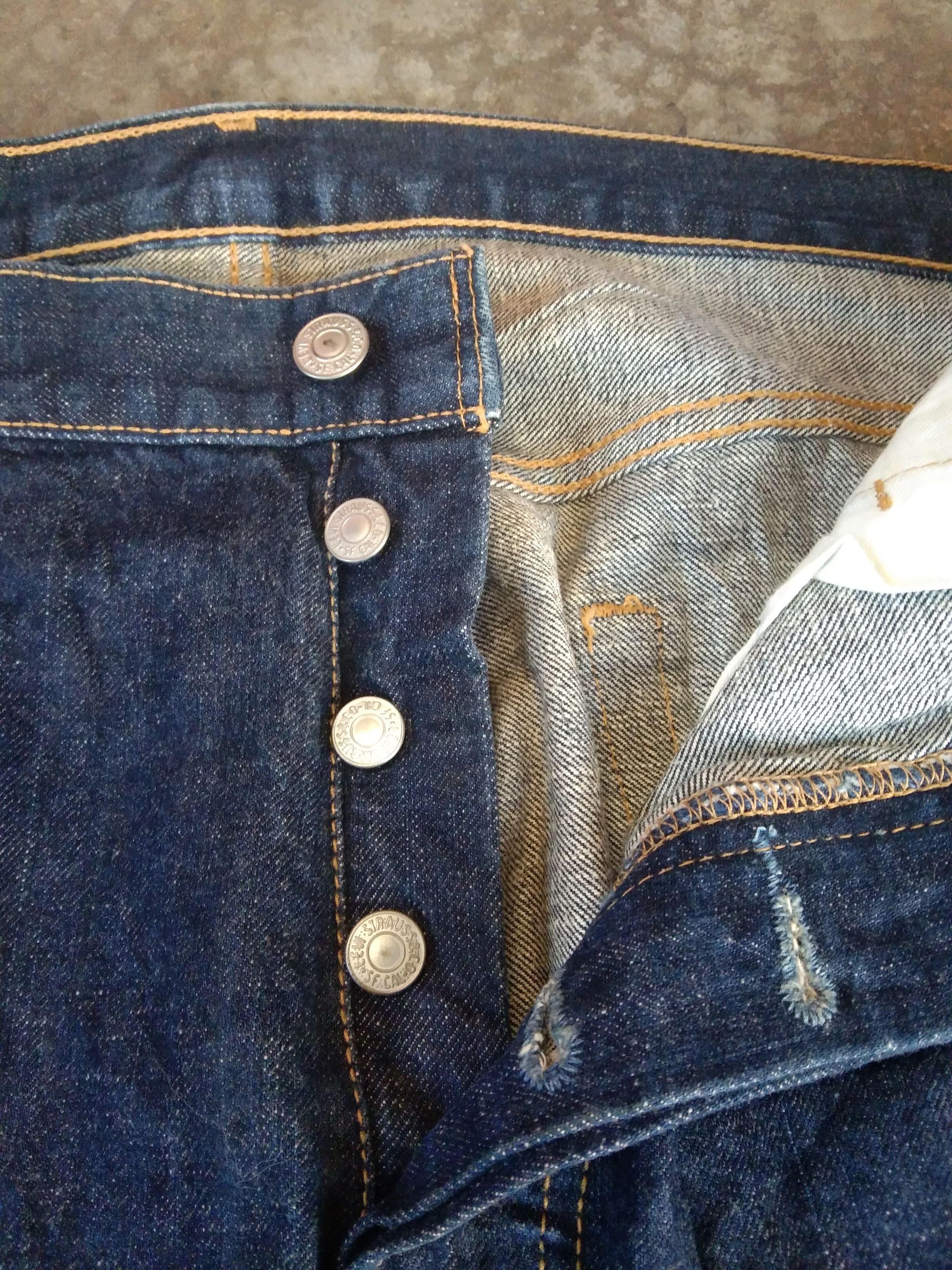 Levi's Vintage Levi's 501 Straight Leg Jeans 36x30 | Grailed