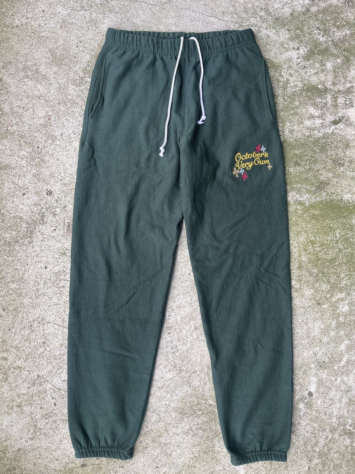Octobers Very Own OCTOBER’S VERY OWN OVO LOGO SWEATPANTS GREEN LARGE ...