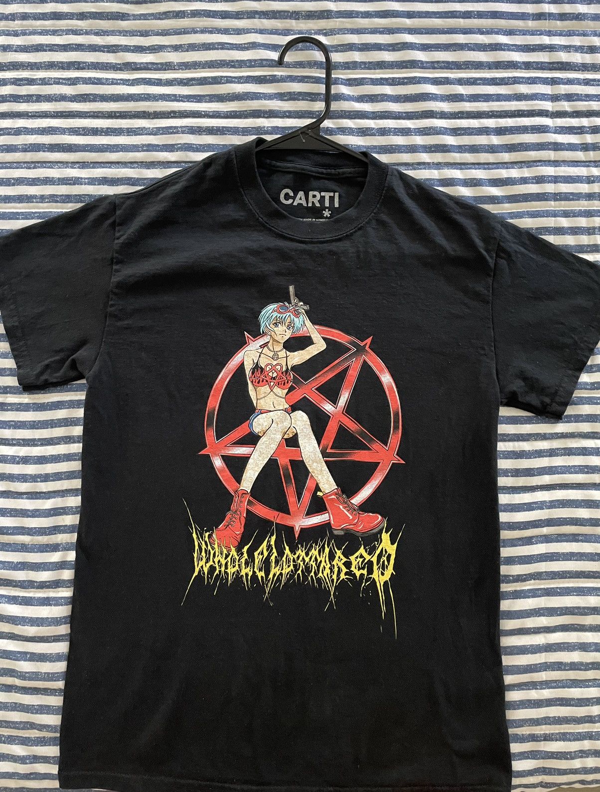 Playboi Carti OG playboi carti wlr anime girl shirt | Grailed