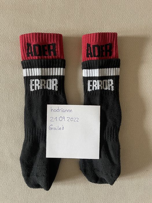 Ader Error Ader Error Double Layered Socks Grailed 