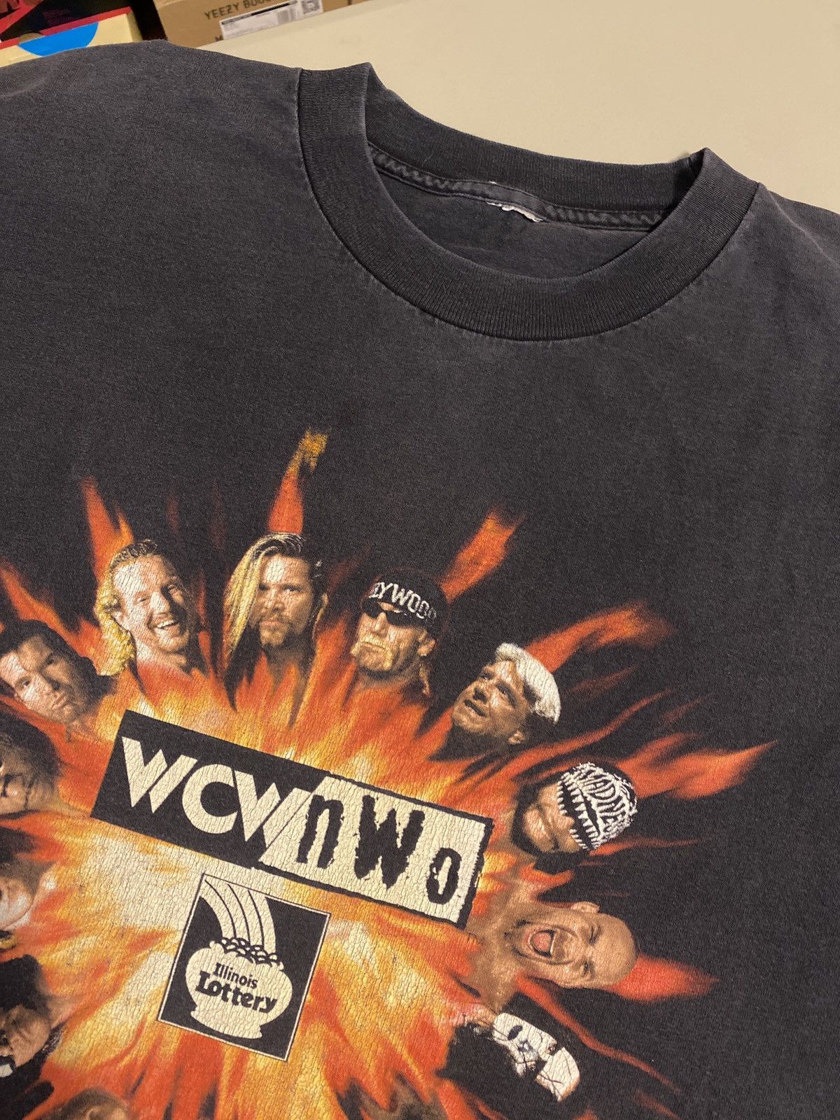 Vintage × WWE × WWF Vintage WCW NWO Wrestling Promo Tee | Grailed