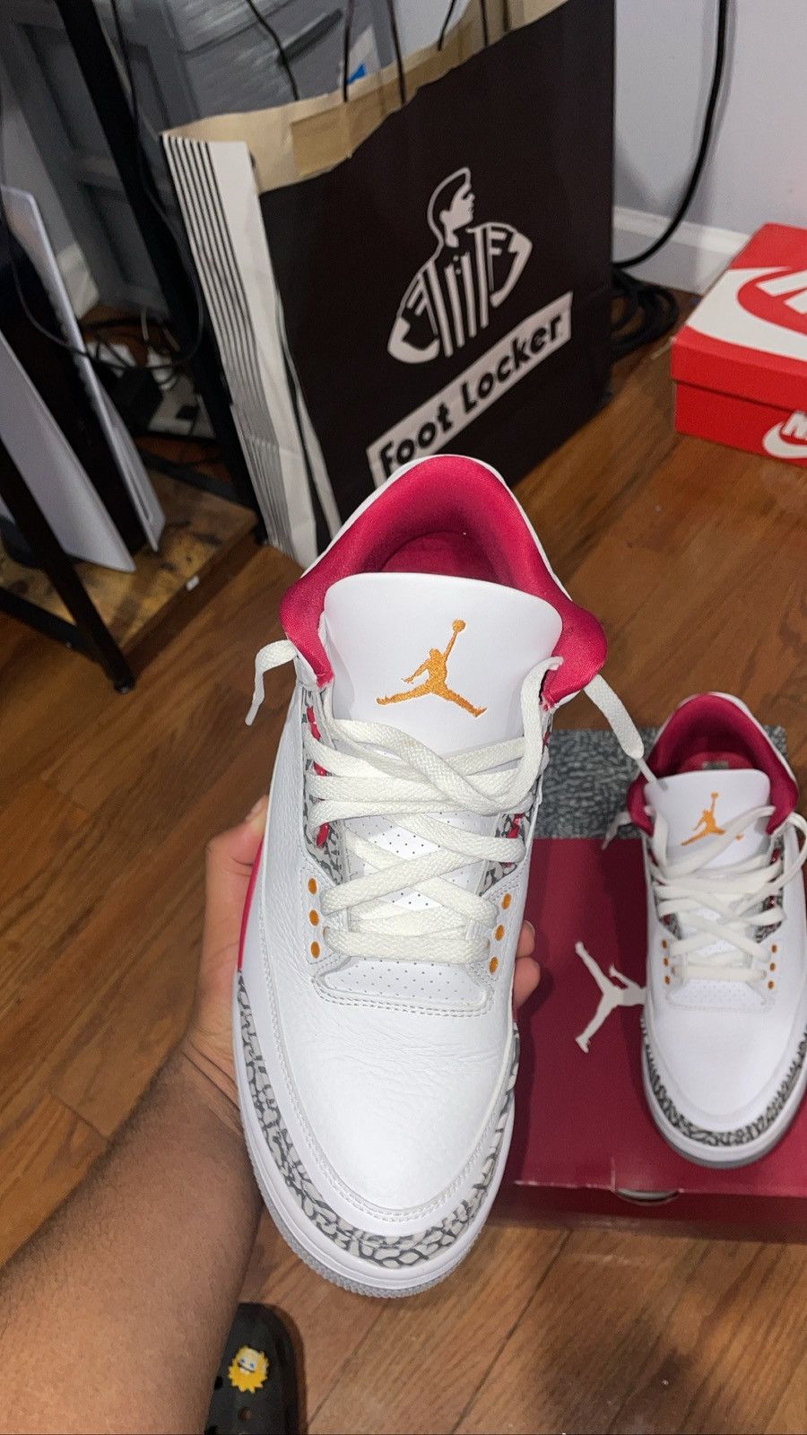 Jordan Brand Cardinal Red Retro 3s | Grailed