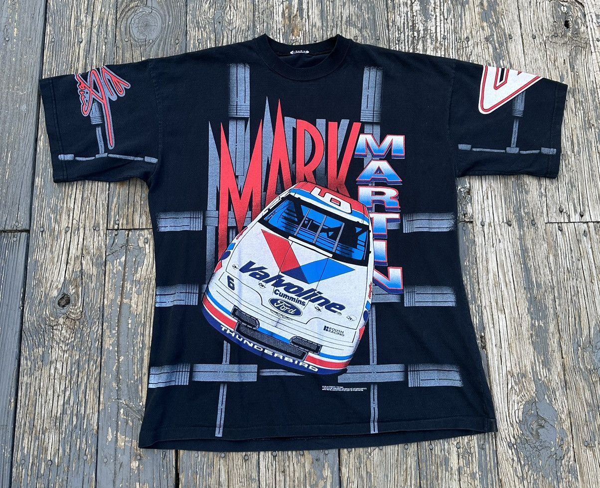 NASCAR × Streetwear × Vintage Crazy 90s Mark Martin Thunderbird ...