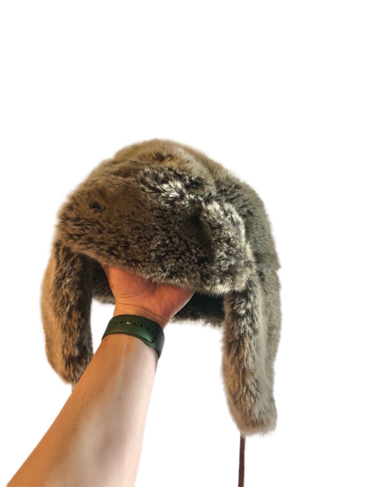 Archival Clothing Vintage fuzzy mohair japanese ushanka hat avant garde ...