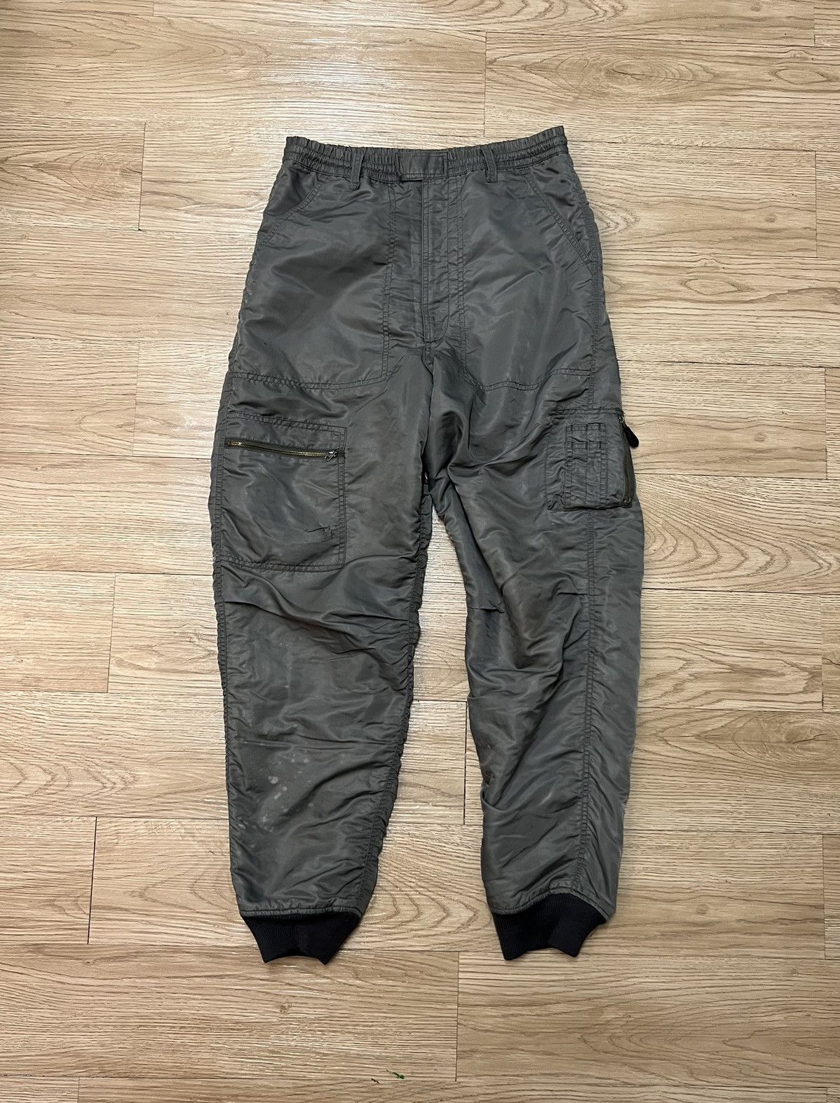 Military × Vintage Vintage Military Flight Track Pants | Grailed