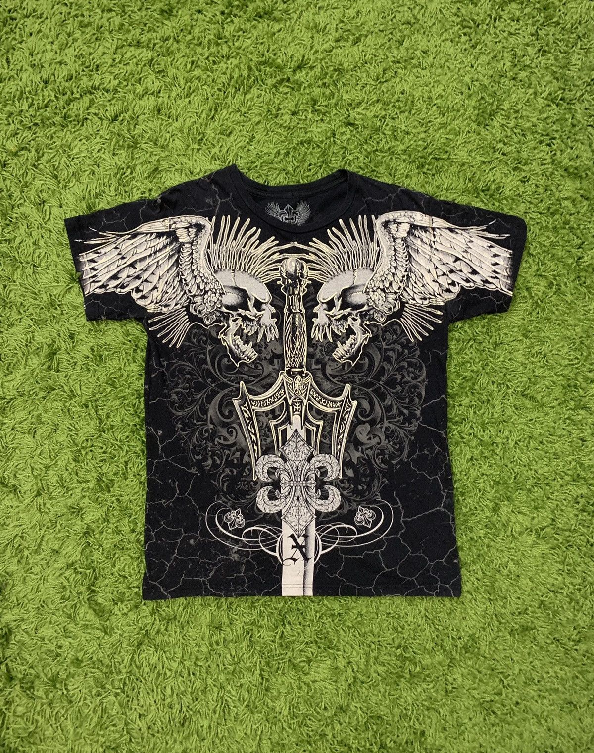 Affliction × Ed Hardy × Vintage Vintage Xzavier Skull Wings Affliction × Ed Hardy × Vintage Vintage Xzavier Skull Wings