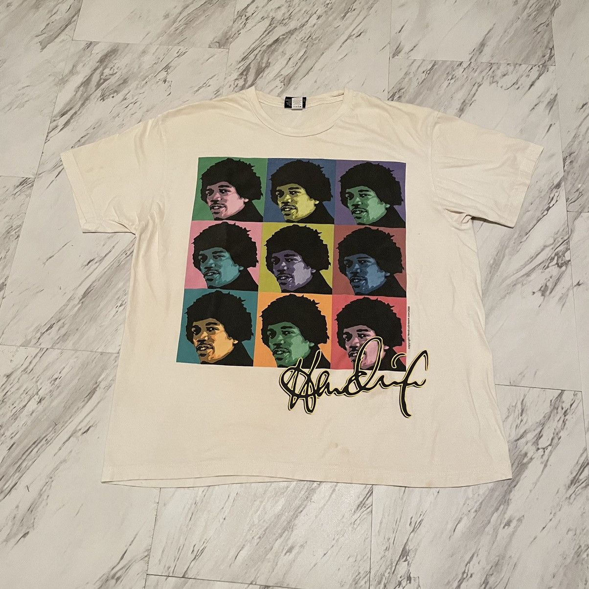 Band Tees × Tour Tee × Vintage Vintage Jimi Hendrix tee | Grailed
