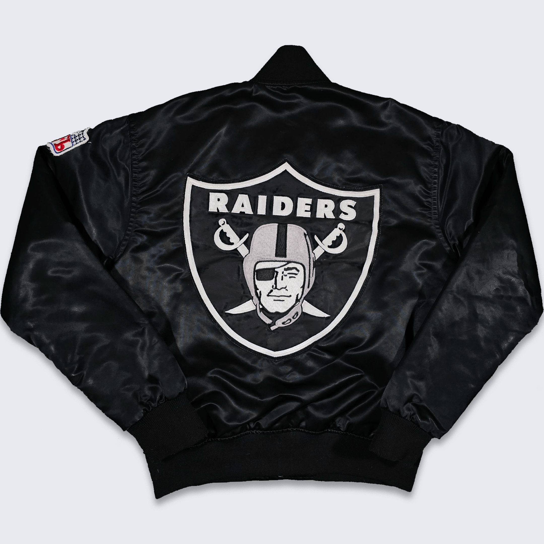 NFL × Starter × Vintage Los Angeles Raiders Vintage Starter Satin ...