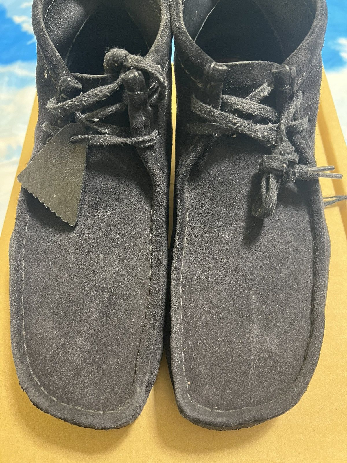 Clarks × Hype × Streetwear ***FINAL DROP***RARE CLARKS WALLABEE SUEDE ...