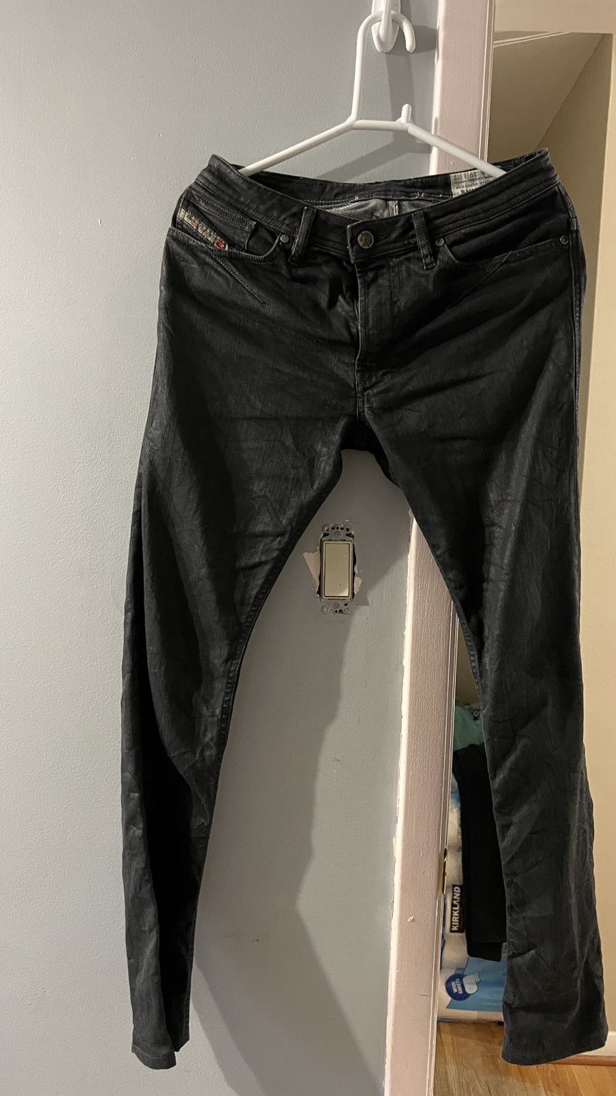 Diesel Diesel waxed jeans | Grailed