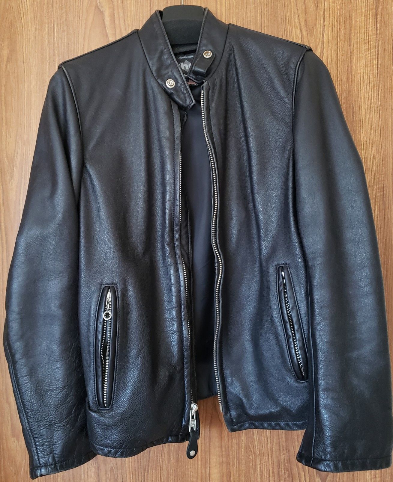 Schott Schott 654VN Cowhide Vintaged Café Racer Leather Jacket | Grailed