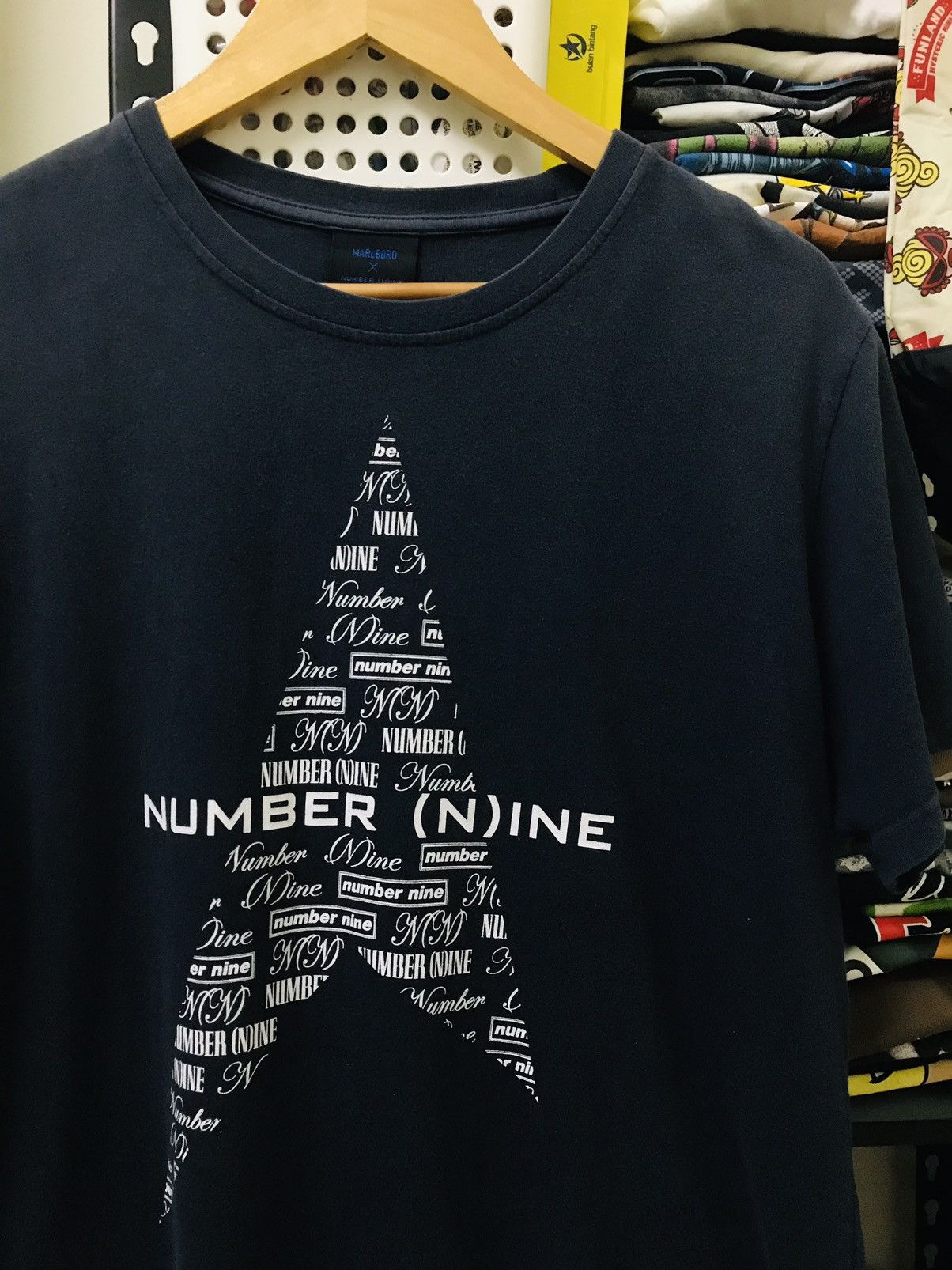 Marlboro × Number (N)ine Rare Design Number Nine x Marlboro t shirt ...