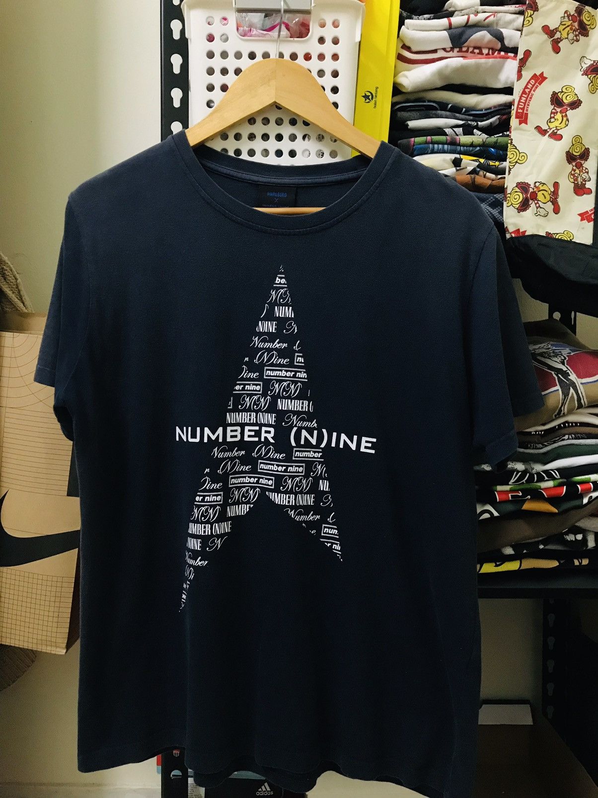 Marlboro × Number (N)ine Rare Design Number Nine x Marlboro t shirt ...
