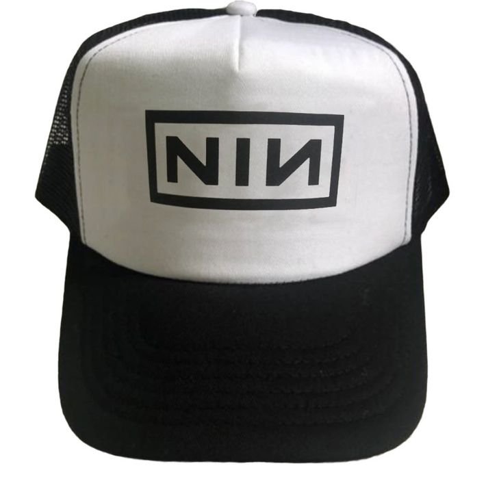 Other Nine Inch Nails (NIN) NIИ Band Trucker Hat | Grailed