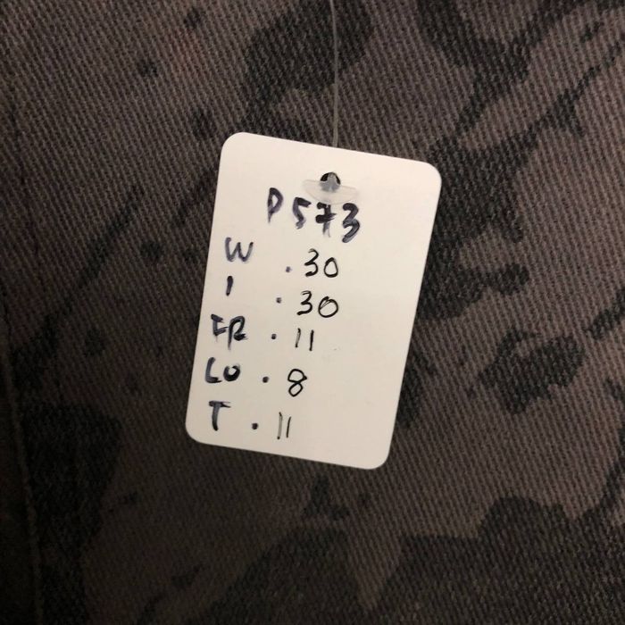 In The Attic P573 IN THE ATTIC PUNK DENIM PANTS | Grailed