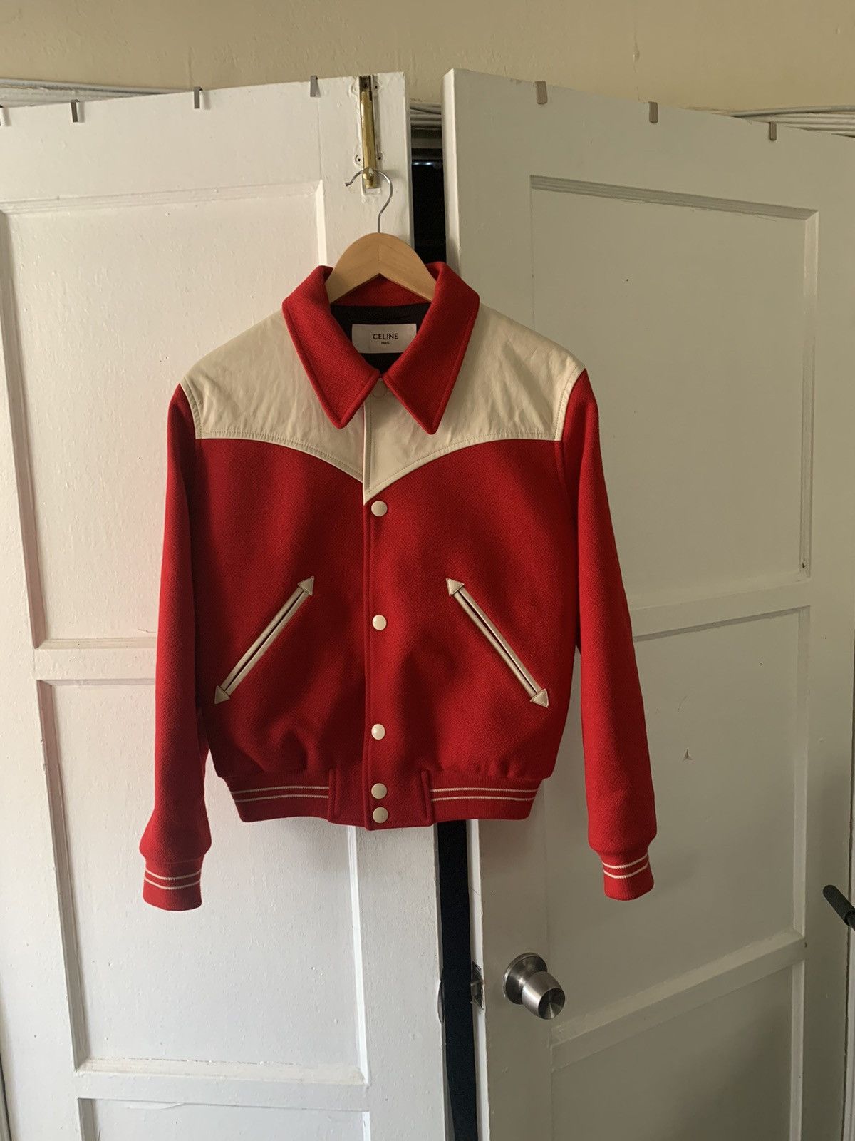 Celine 🛑 FW19 *GRAIL* 🛑 Teddy western jacket varsity | Grailed