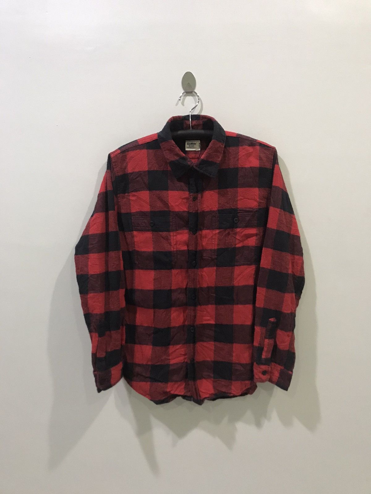 Seditionaries OSH KOSH Plaid Punk Flannel Shirt | Grailed