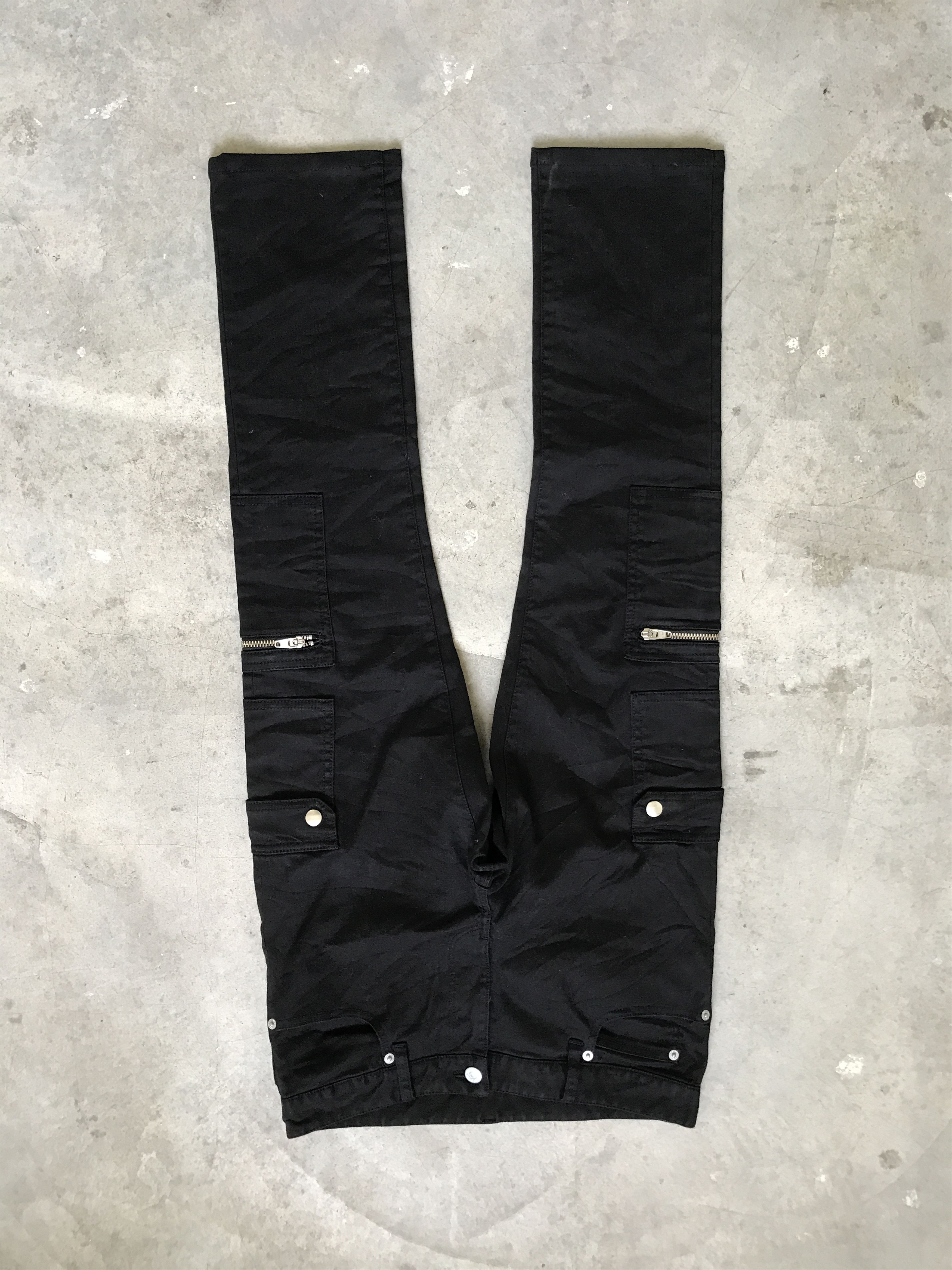 Military CP78 SHIPS JET BLUE Parachute Cargo Pant | Grailed