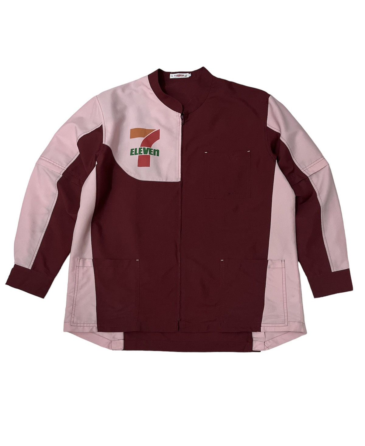 Vintage Vintage 7 Eleven Zipper Uniform Shirt | Grailed